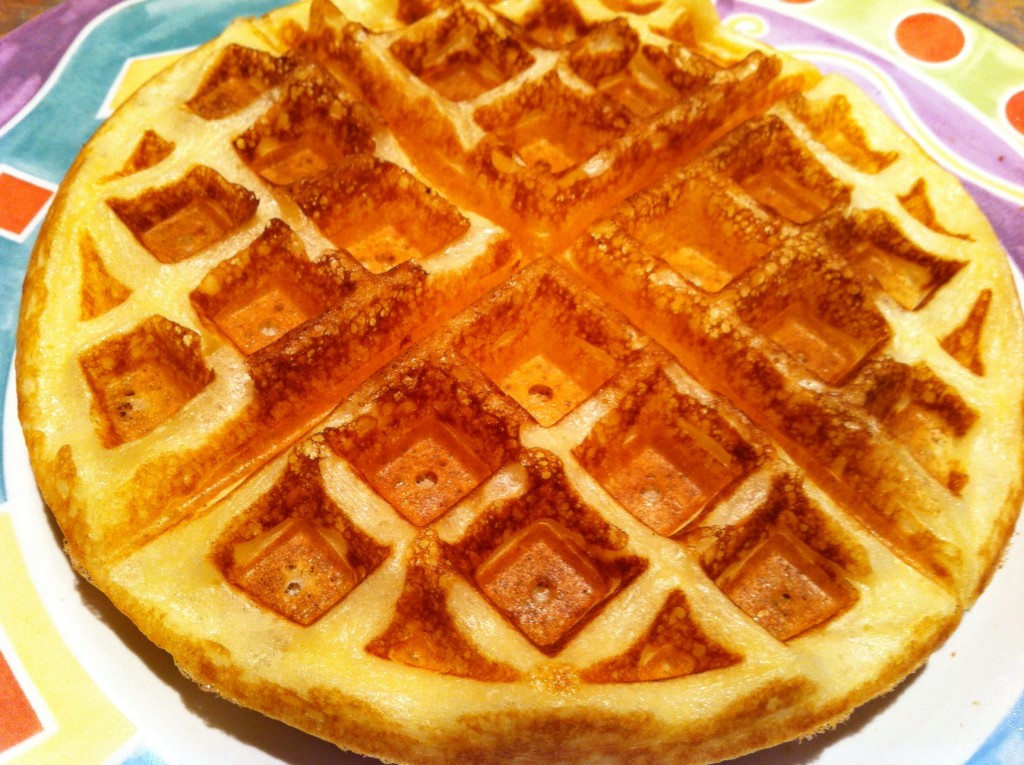 Yeast-raised waffles – Élesztős gofri – FloorCookies