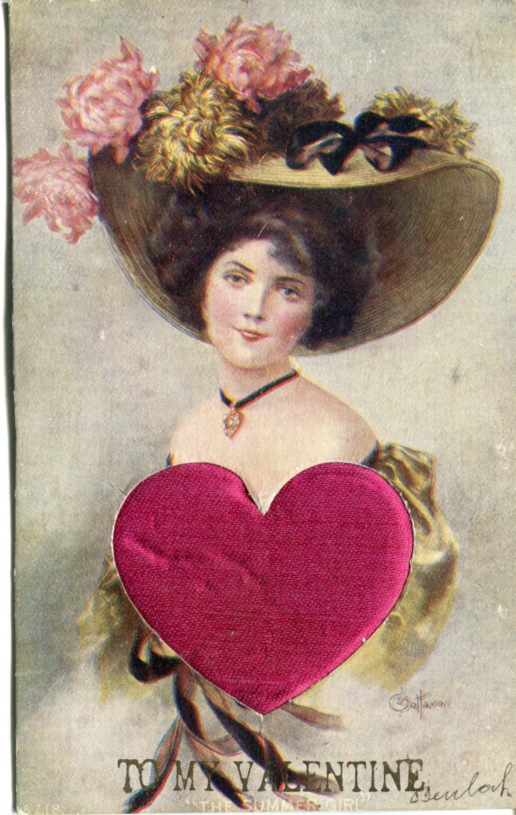 Antique Valentine’s Day postcards – Antik Valentin-napi képeslapok ...