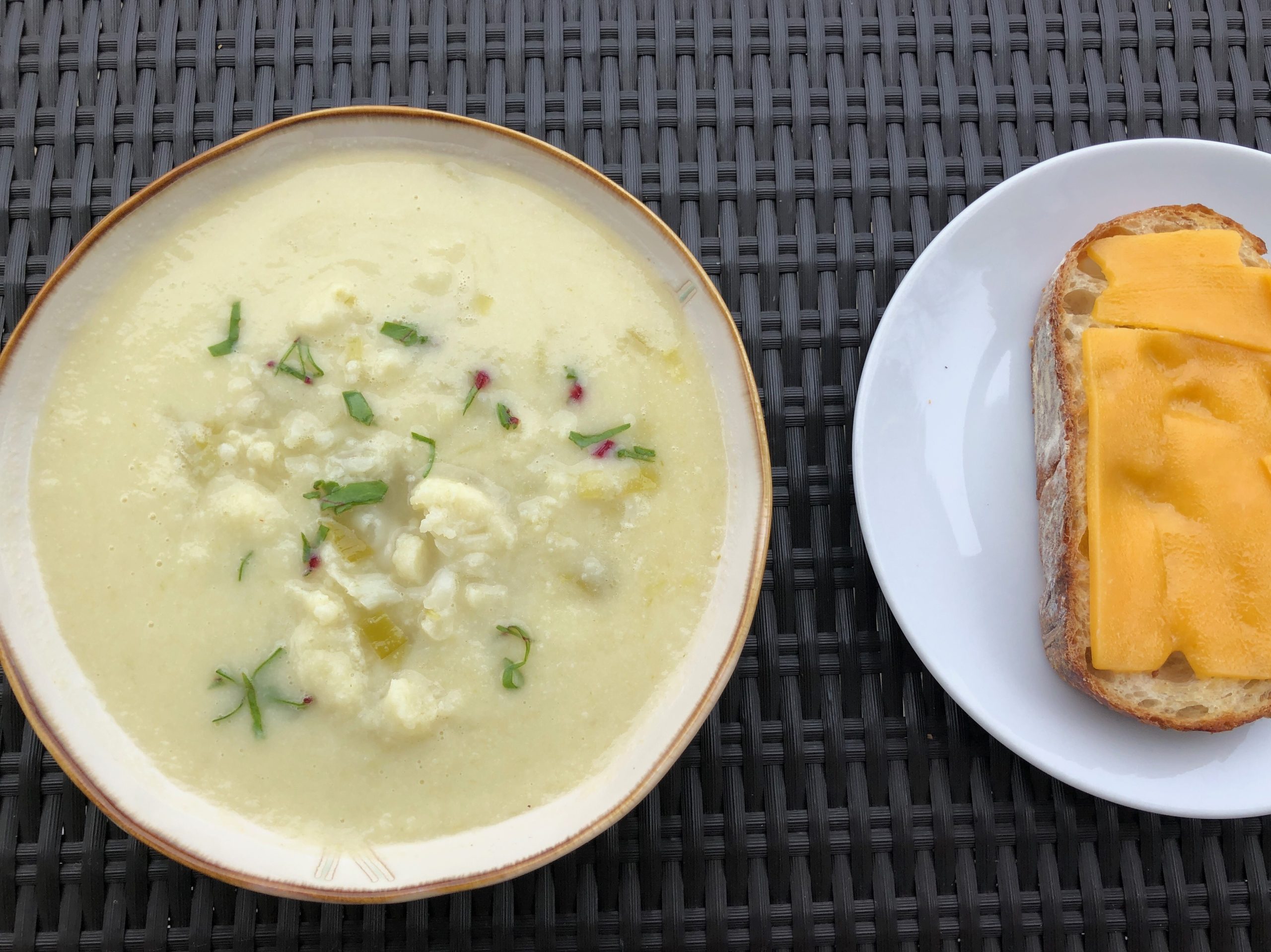 Cauliflower soup – Karfiolleves – FloorCookies