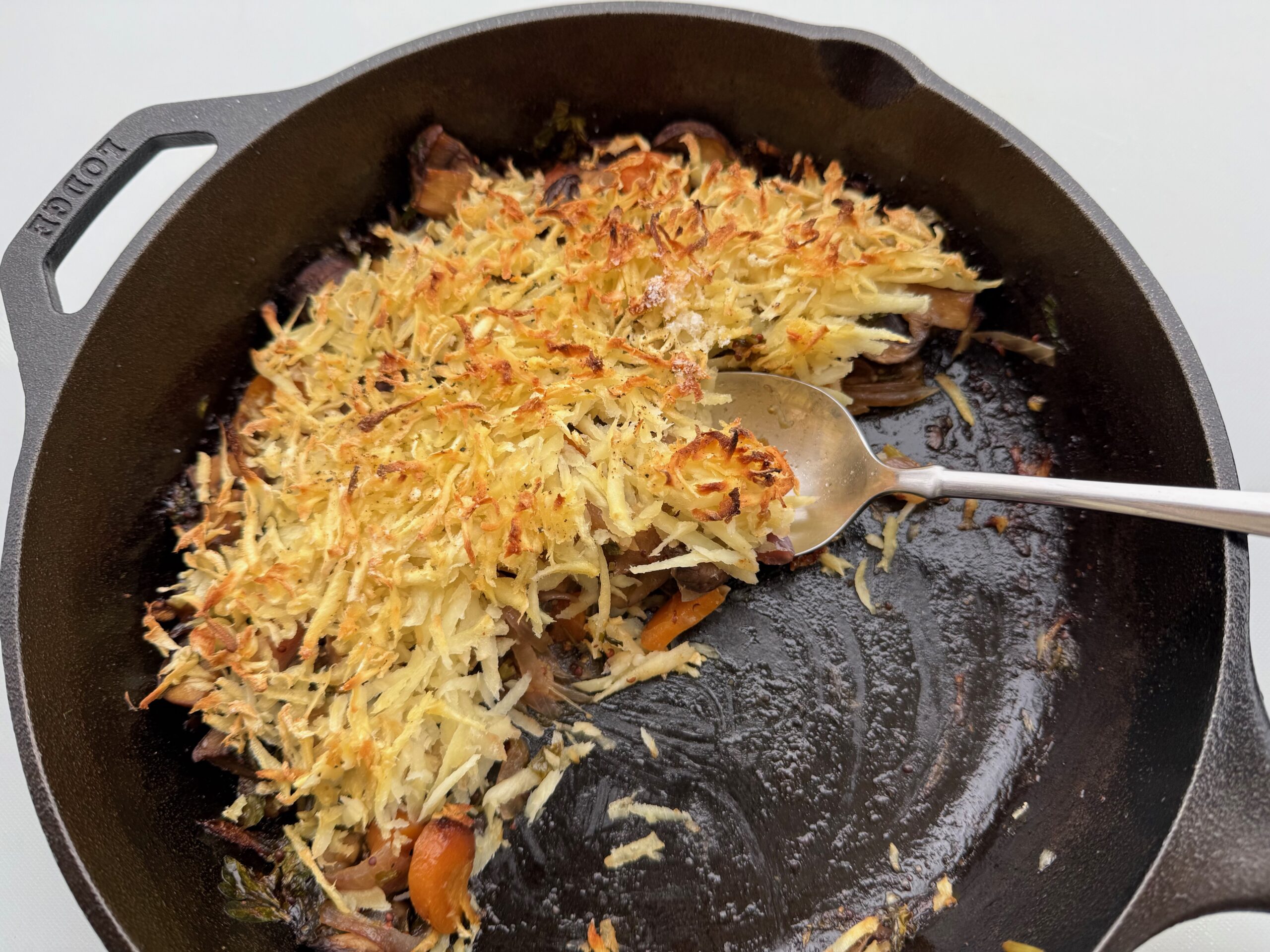 Mushroom and parsnip rösti pie – Gombás-paszternákos röszti pite ...