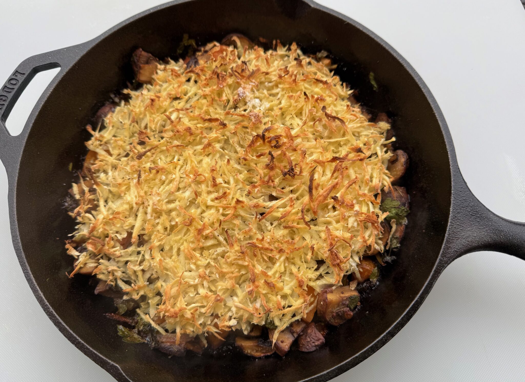 Mushroom and parsnip rösti pie – Gombás-paszternákos röszti pite ...